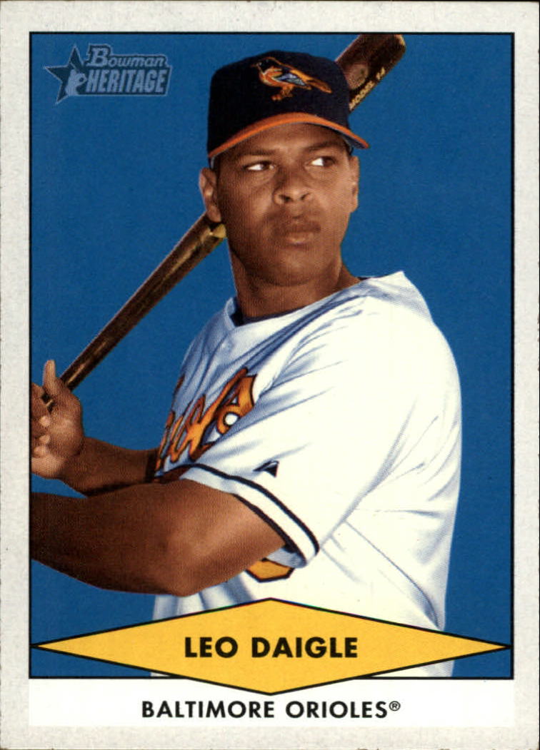 Leo Daigle Baseball Price Guide | Leo Daigle Trading Card Value – Beckett