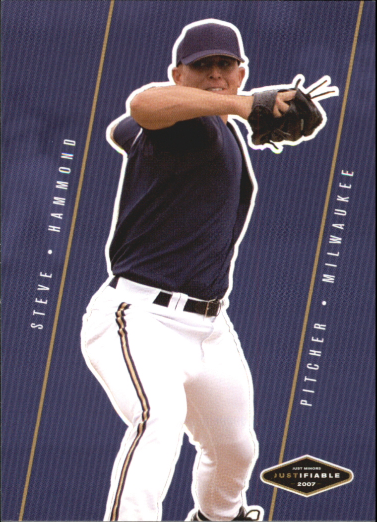 Steven J. Hammond Baseball Price Guide | Steven J. Hammond Trading Card ...