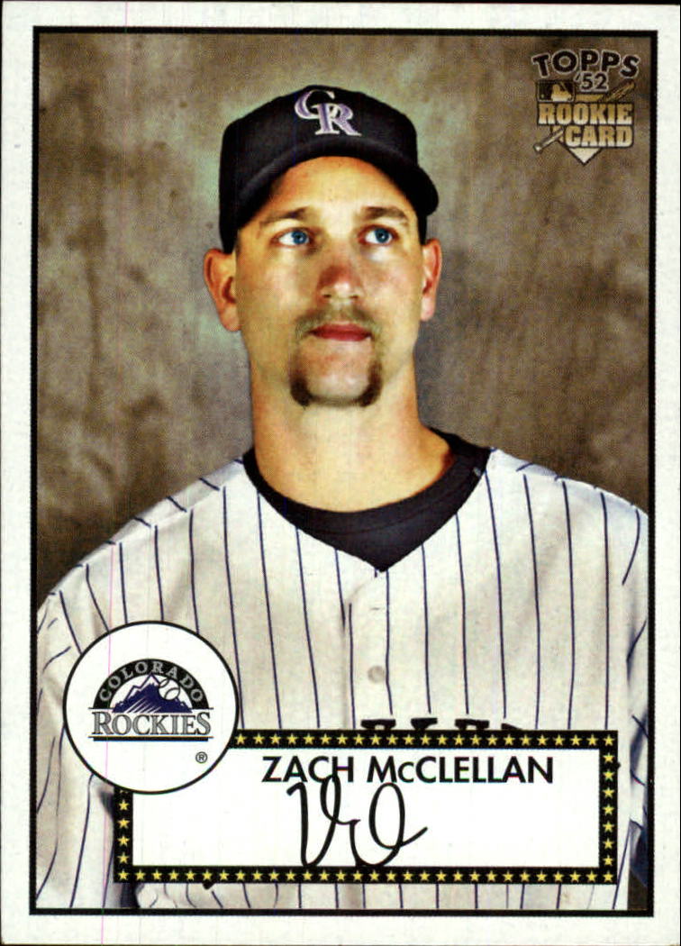 Zach McClellan Baseball Price Guide | Zach McClellan Trading Card Value ...