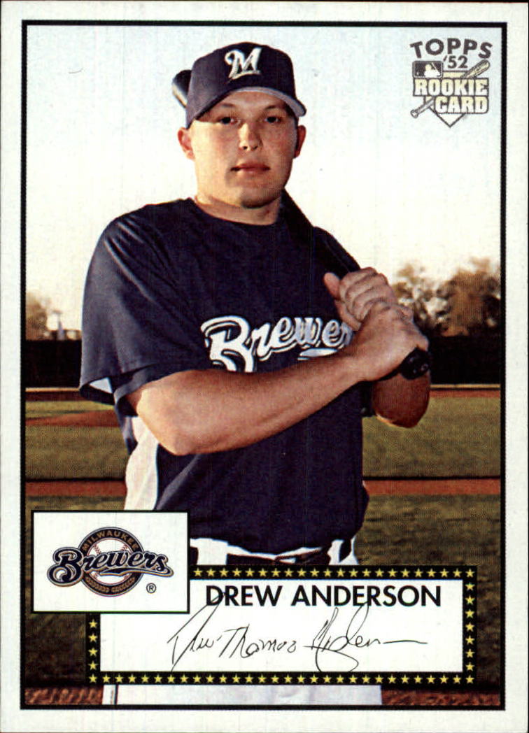 Drew T. Anderson Baseball Price Guide | Drew T. Anderson Trading Card ...