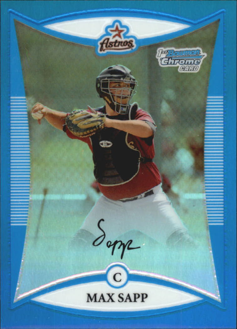 Max Sapp Baseball Price Guide | Max Sapp Trading Card Value – Beckett