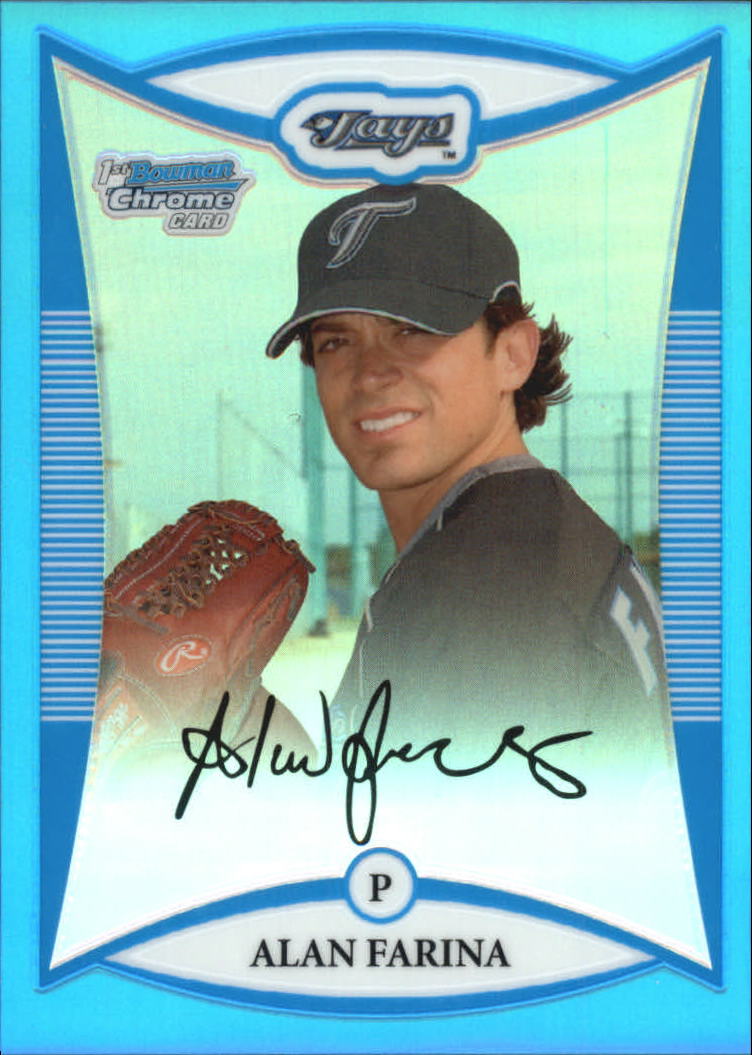 Alan Farina Baseball Price Guide | Alan Farina Trading Card Value – Beckett