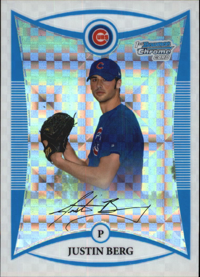 Justin Berg Baseball Price Guide | Justin Berg Trading Card Value – Beckett