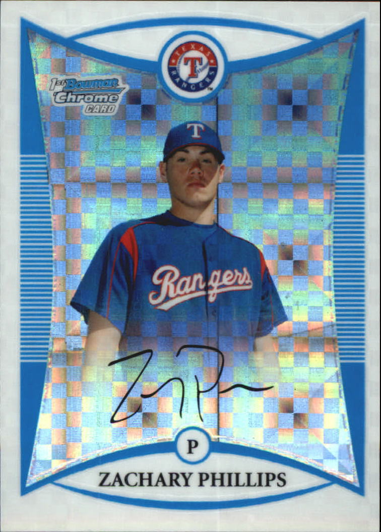 Zach Phillips Baseball Price Guide | Zach Phillips Trading Card Value ...