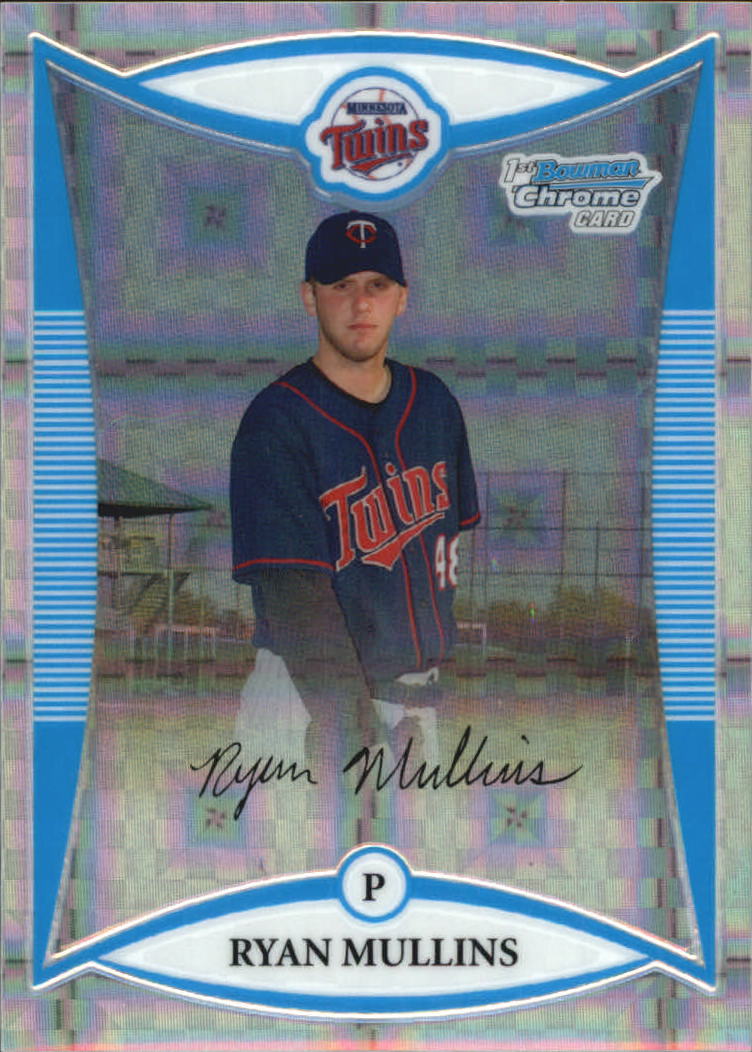 Ryan Mullins Baseball Price Guide | Ryan Mullins Trading Card Value ...