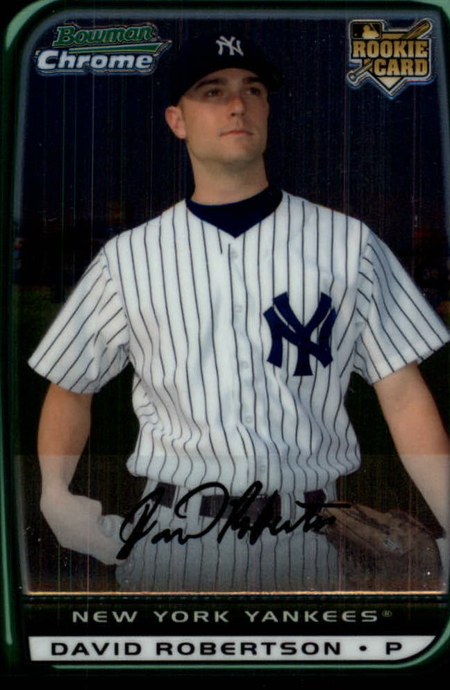 David Robertson Baseball Price Guide | David Robertson Trading Card ...