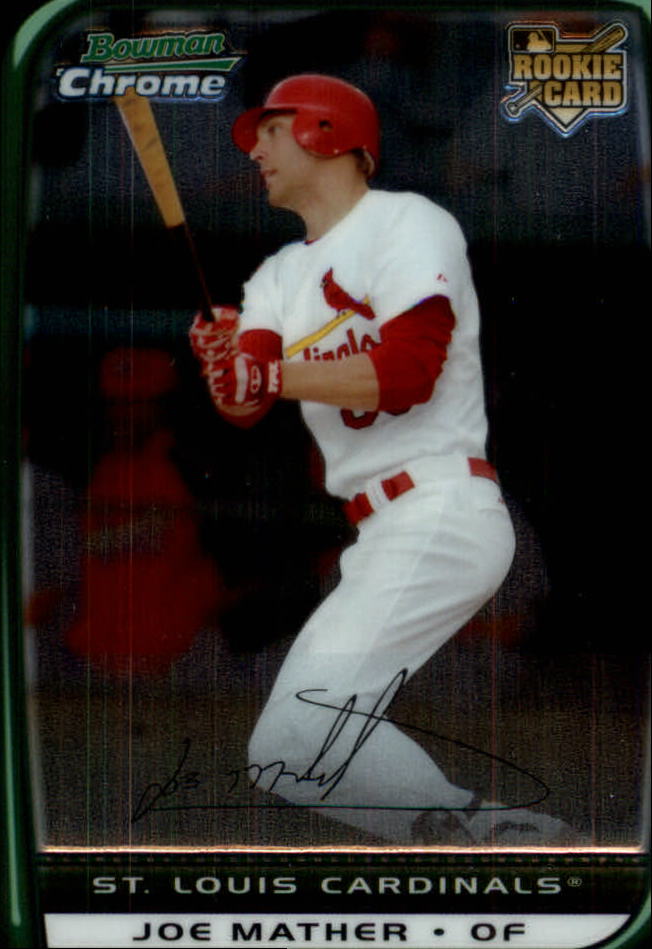 Joe Mather Baseball Price Guide | Joe Mather Trading Card Value – Beckett