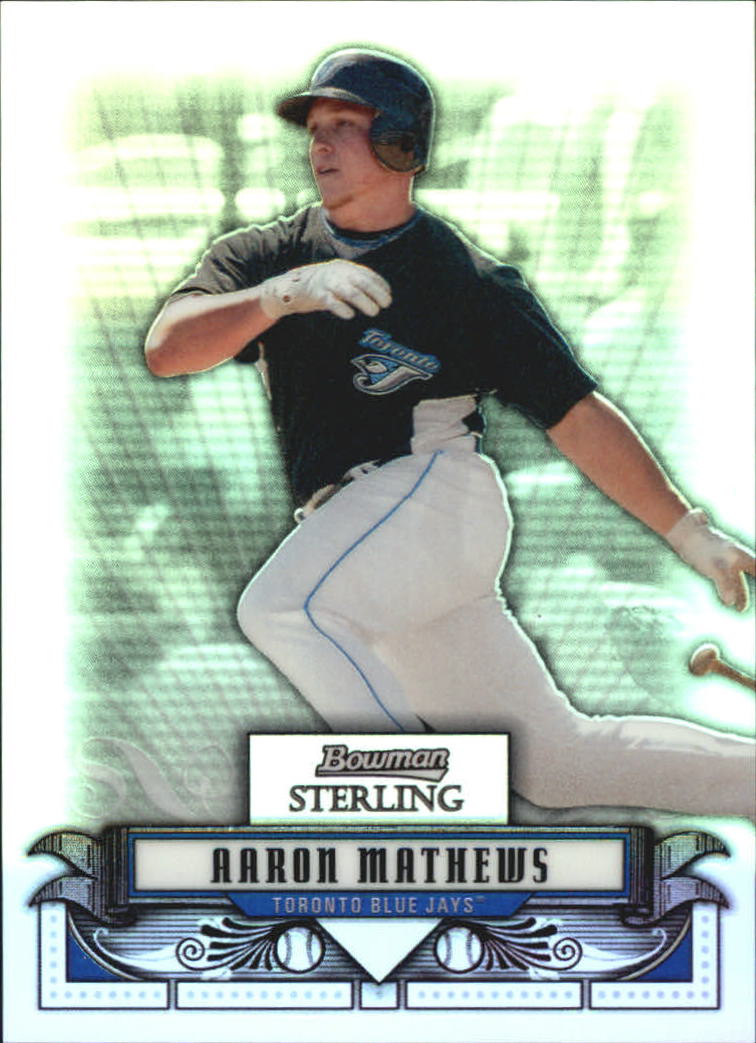Aaron Mathews Baseball Price Guide | Aaron Mathews Trading Card Value ...
