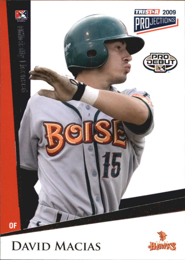 David Macias Baseball Price Guide | David Macias Trading Card Value ...