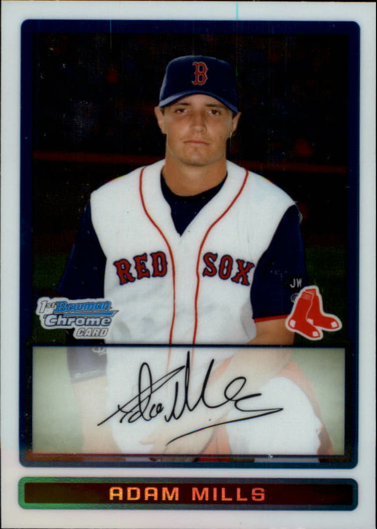 Adam Mills Baseball Price Guide | Adam Mills Trading Card Value – Beckett