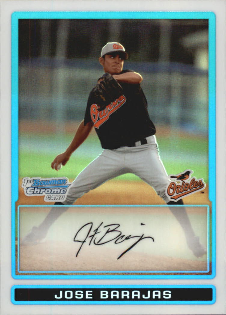 Jose Barajas Baseball Price Guide | Jose Barajas Trading Card Value ...