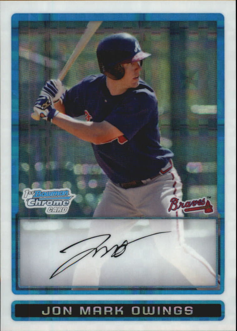 Jon Mark Owings Baseball Price Guide | Jon Mark Owings Trading Card ...