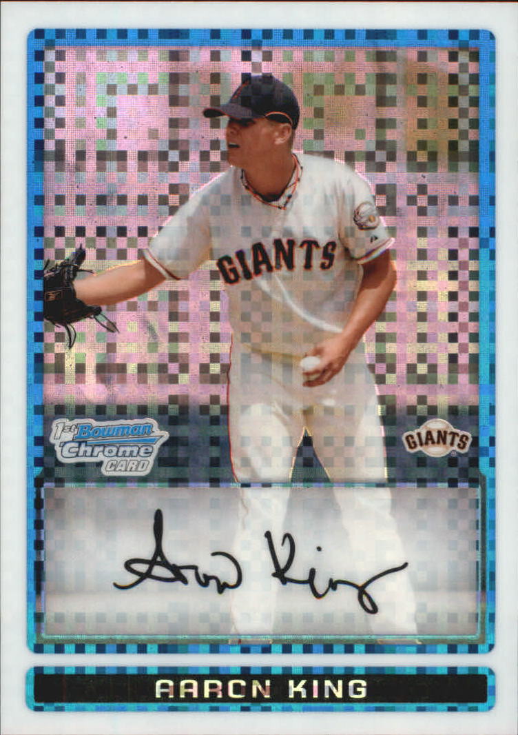 Buy Aaron King Cards Online | Aaron King Baseball Price Guide - Beckett