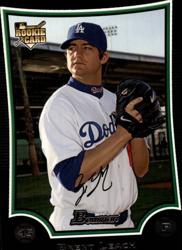 Brent Leach Baseball Price Guide | Brent Leach Trading Card Value – Beckett