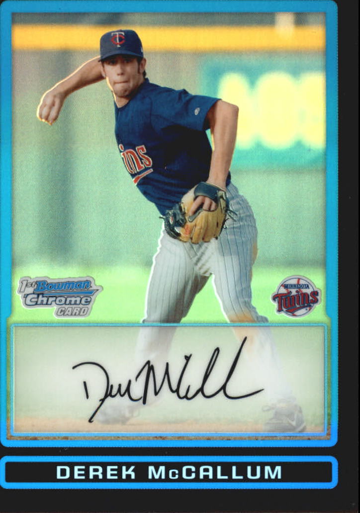 Derek McCallum Baseball Price Guide | Derek McCallum Trading Card Value ...