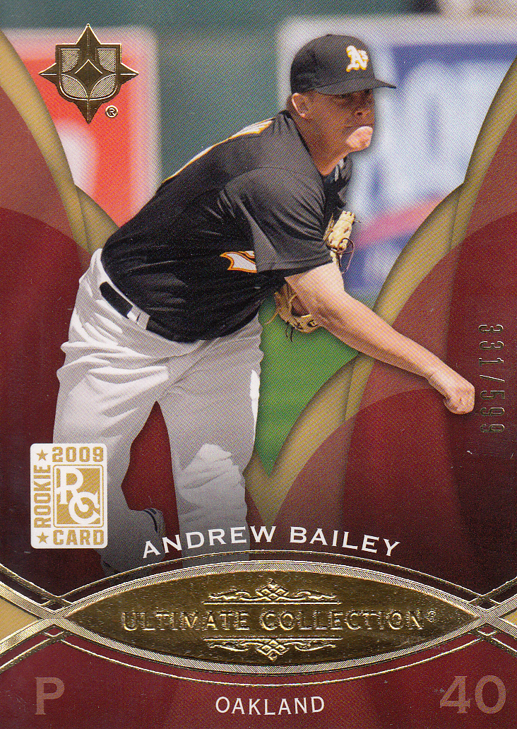 Andrew Bailey Baseball Price Guide | Andrew Bailey Trading Card Value ...