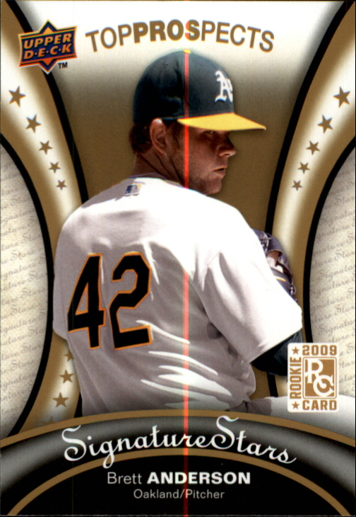 Brett Anderson Baseball Price Guide | Brett Anderson Trading Card Value ...