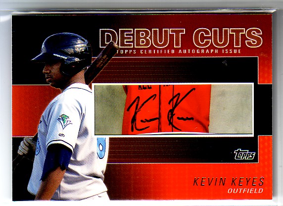 Kavin Keyes Baseball Price Guide | Kavin Keyes Trading Card Value – Beckett