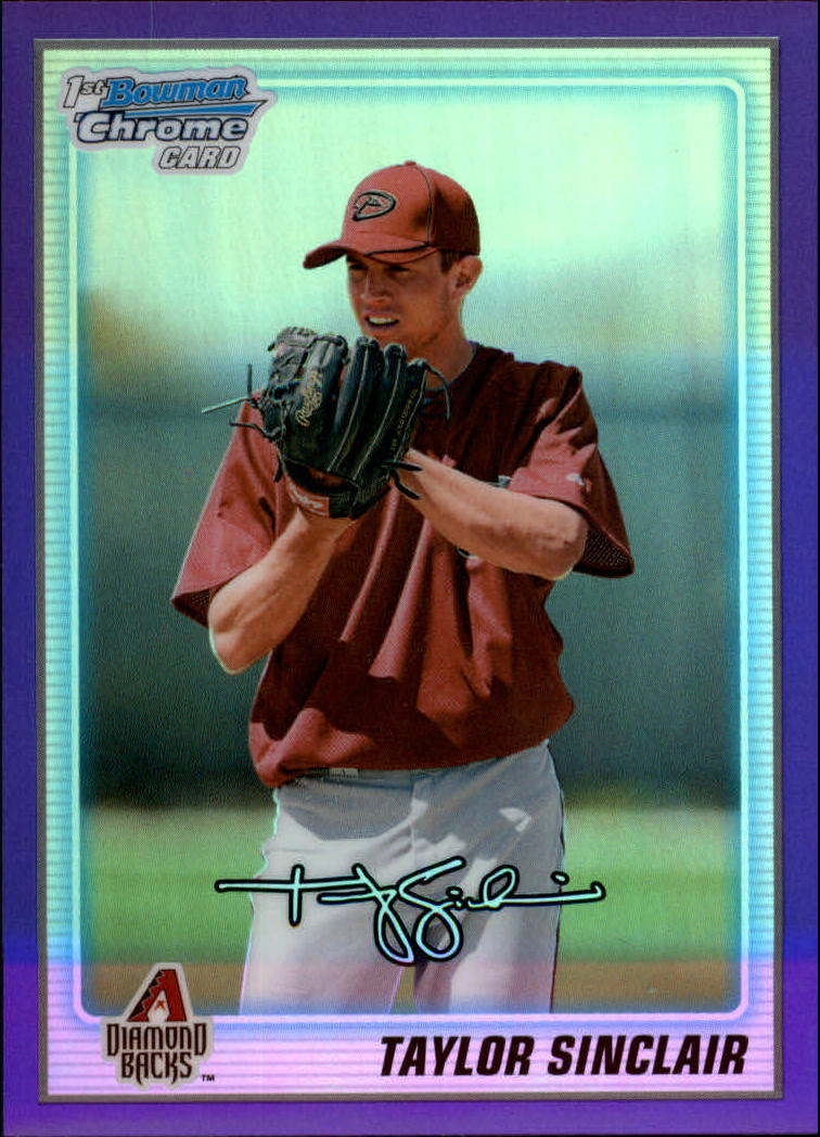 Taylor Sinclair Baseball Price Guide | Taylor Sinclair Trading Card ...