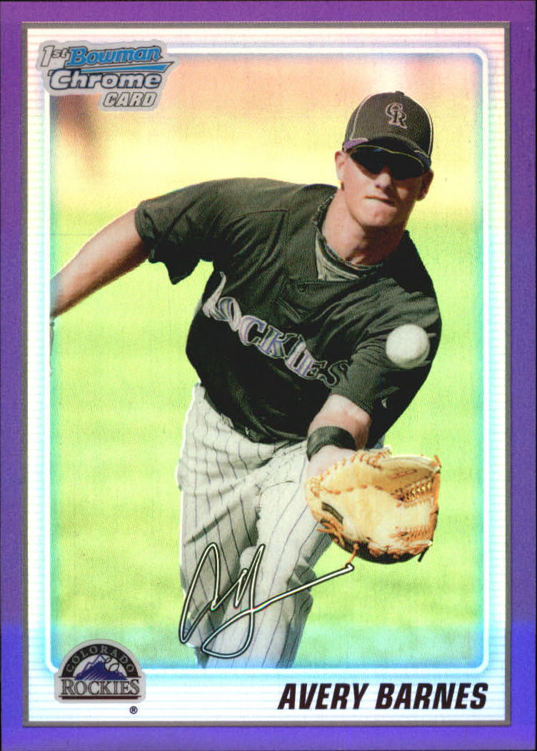 Buy Avery Barnes Cards Online | Avery Barnes Baseball Price Guide - Beckett