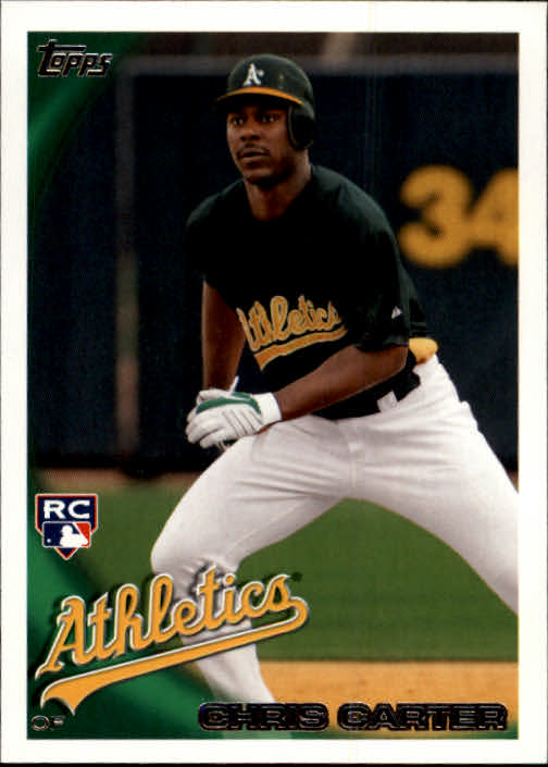 V. Chris Carter Baseball Price Guide | V. Chris Carter Trading Card ...