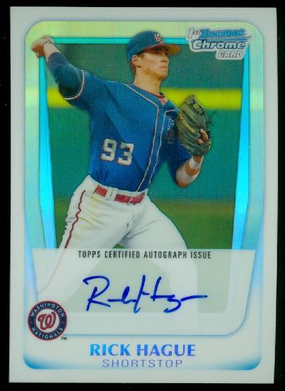 Rick Hague Baseball Price Guide | Rick Hague Trading Card Value – Beckett