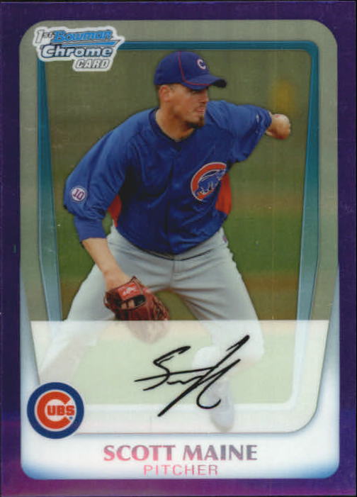 Scott Maine Baseball Price Guide | Scott Maine Trading Card Value – Beckett