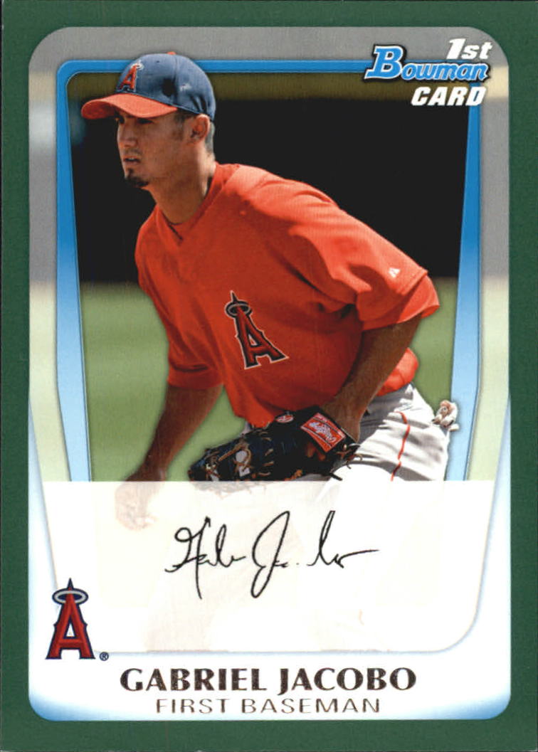 Gabriel Jacobo Baseball Price Guide | Gabriel Jacobo Trading Card Value ...