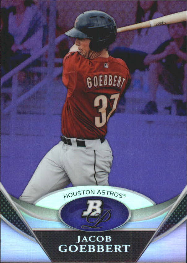 Jacob Goebbert Baseball Price Guide | Jacob Goebbert Trading Card Value ...