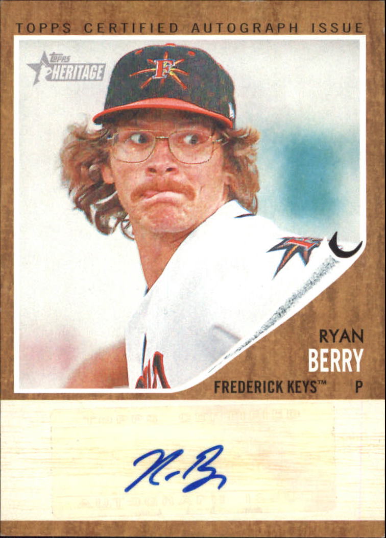 Ryan Berry Baseball Price Guide | Ryan Berry Trading Card Value – Beckett