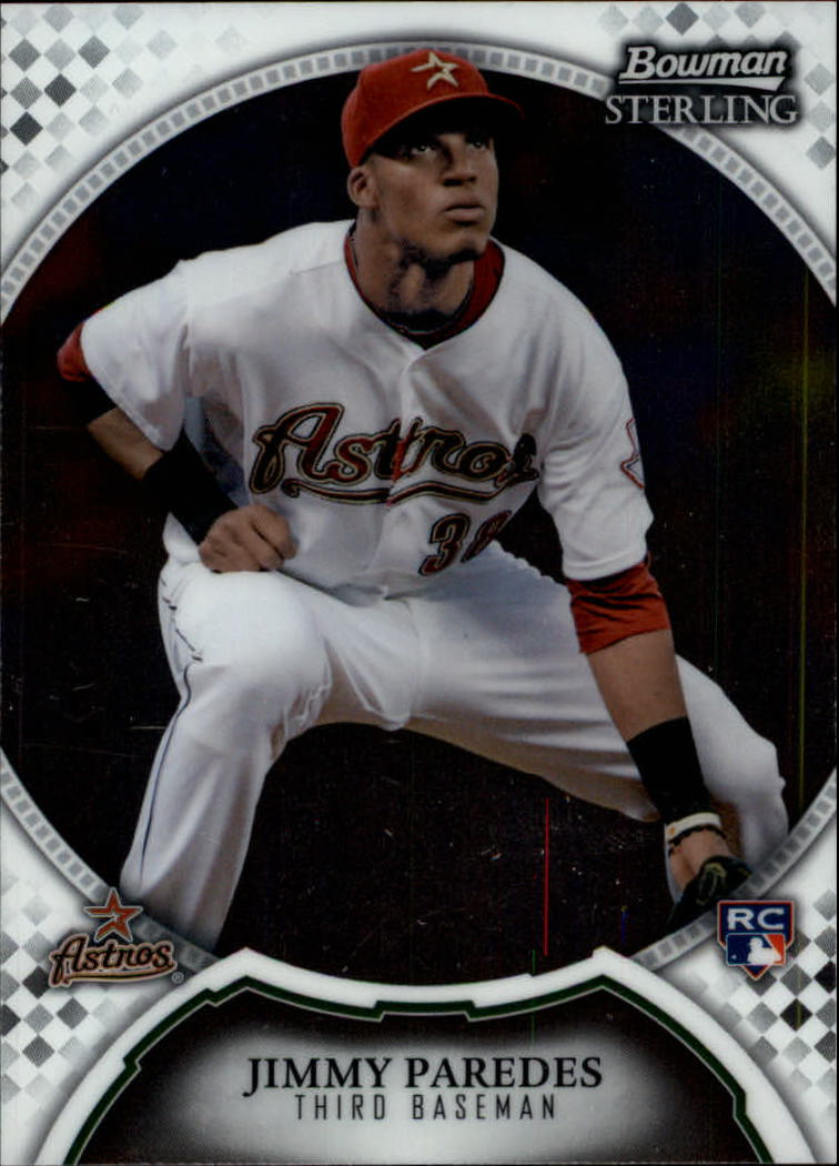Jimmy Paredes Baseball Price Guide | Jimmy Paredes Trading Card Value ...