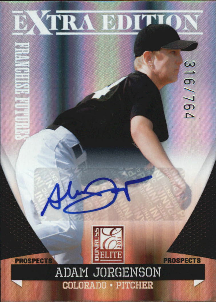 Adam Jorgenson Baseball Price Guide | Adam Jorgenson Trading Card Value ...