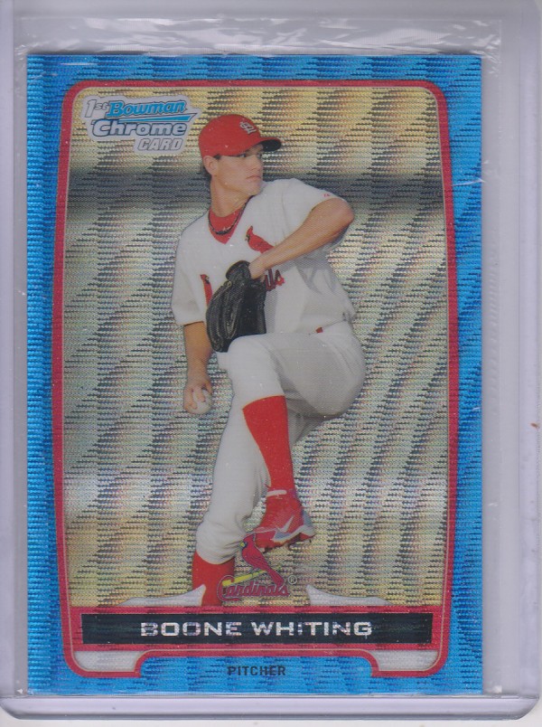 Boone Whiting Baseball Price Guide | Boone Whiting Trading Card Value ...
