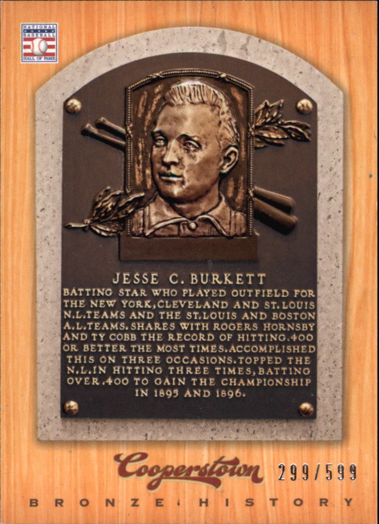 Jesse Cail Burkett Baseball Price Guide | Jesse Cail Burkett Trading ...