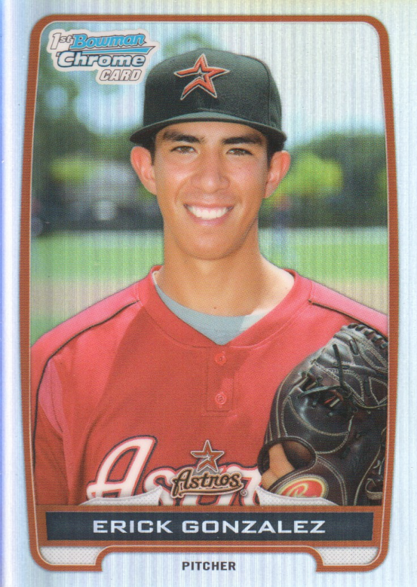 Erick Gonzalez Baseball Price Guide | Erick Gonzalez Trading Card Value ...