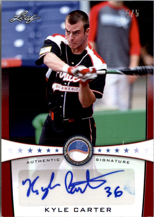 Kyle Carter Baseball Price Guide | Kyle Carter Trading Card Value – Beckett
