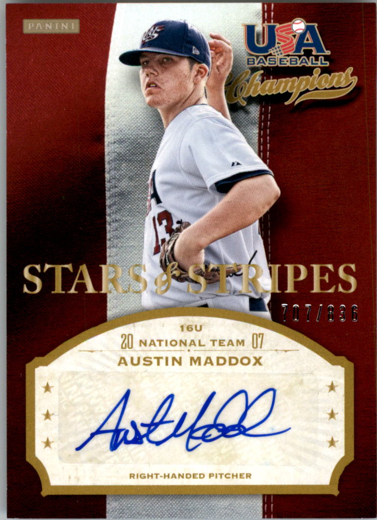 Austin Maddox Baseball Price Guide | Austin Maddox Trading Card Value ...