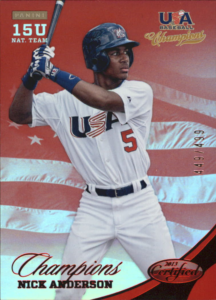 Nick Anderson Baseball Price Guide | Nick Anderson Trading Card Value ...