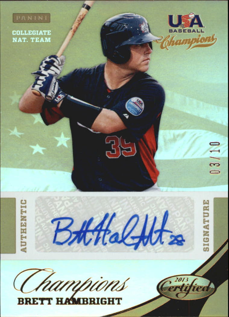 Brett Hambright Baseball Price Guide | Brett Hambright Trading Card ...