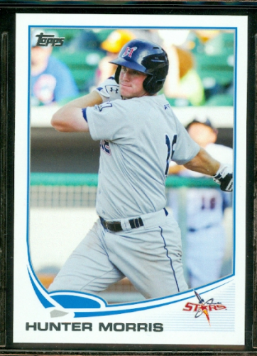 Buy Hunter Morris Cards Online | Hunter Morris Baseball Price Guide ...