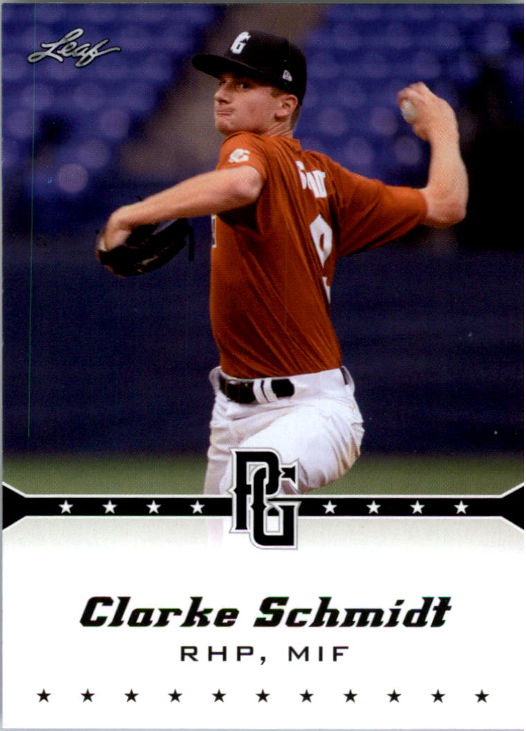 Clarke Schmidt Baseball Price Guide | Clarke Schmidt Trading Card Value ...