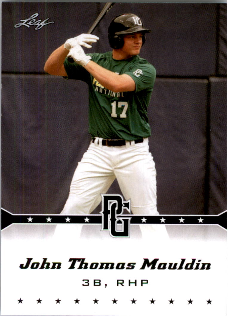 John Thomas Mauldin Baseball Price Guide | John Thomas Mauldin Trading ...