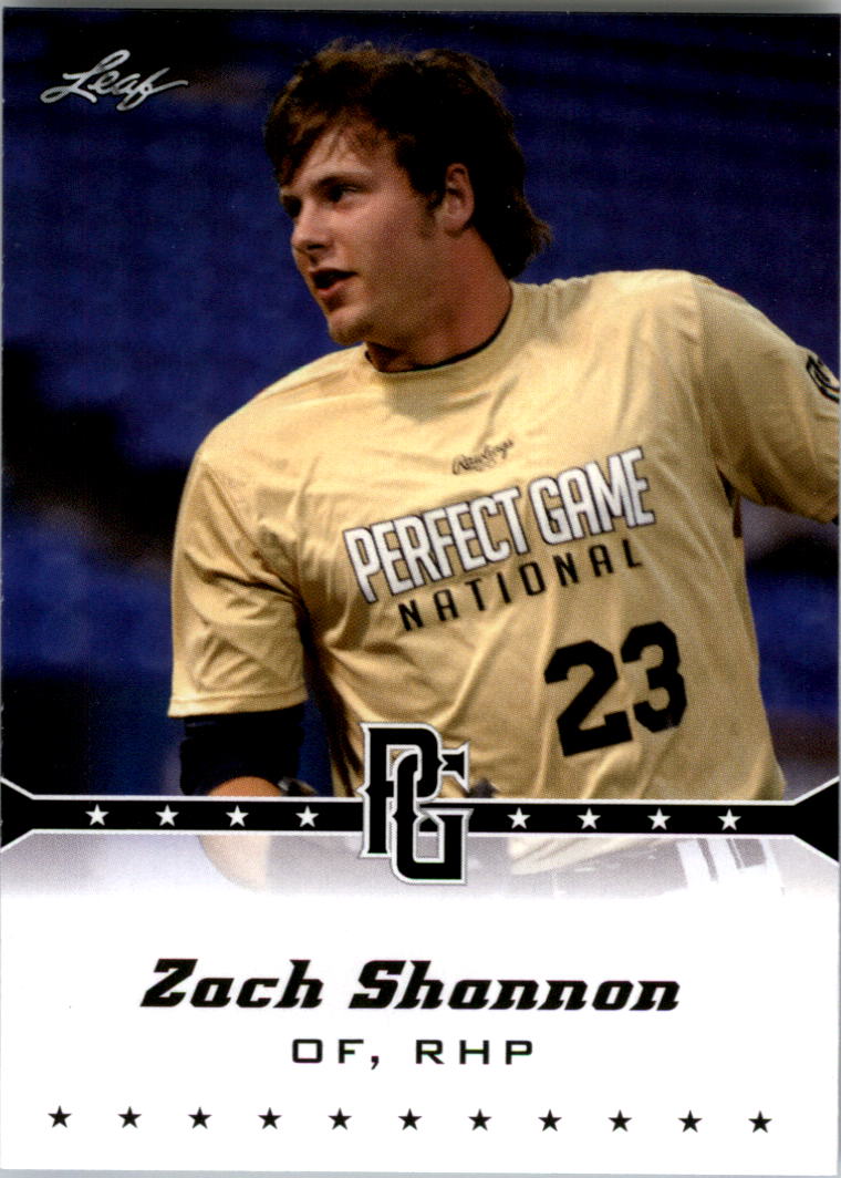 Zach Shannon Baseball Price Guide | Zach Shannon Trading Card Value ...