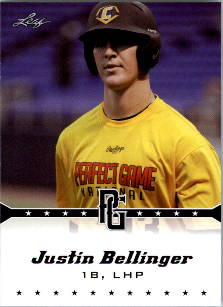 Justin Bellinger Baseball Price Guide | Justin Bellinger Trading Card ...