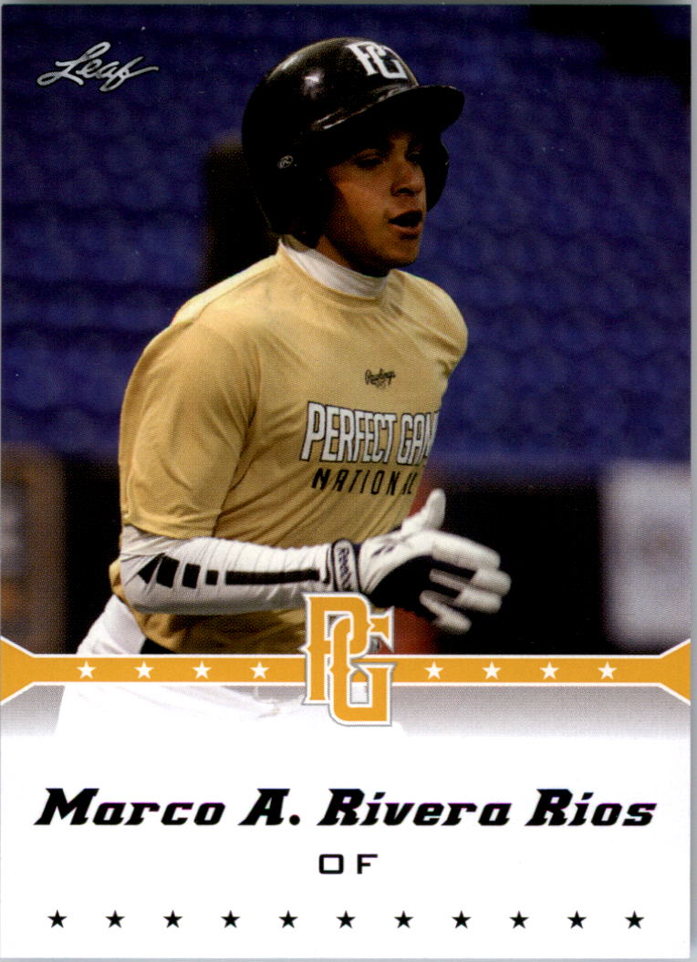 Marco Rivera Rios Baseball Price Guide | Marco Rivera Rios Trading Card ...