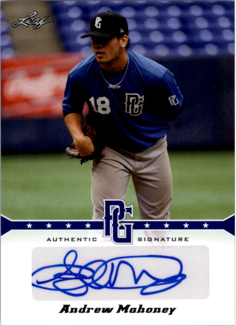 Buy Andrew Mahoney Cards Online | Andrew Mahoney Baseball Price Guide ...