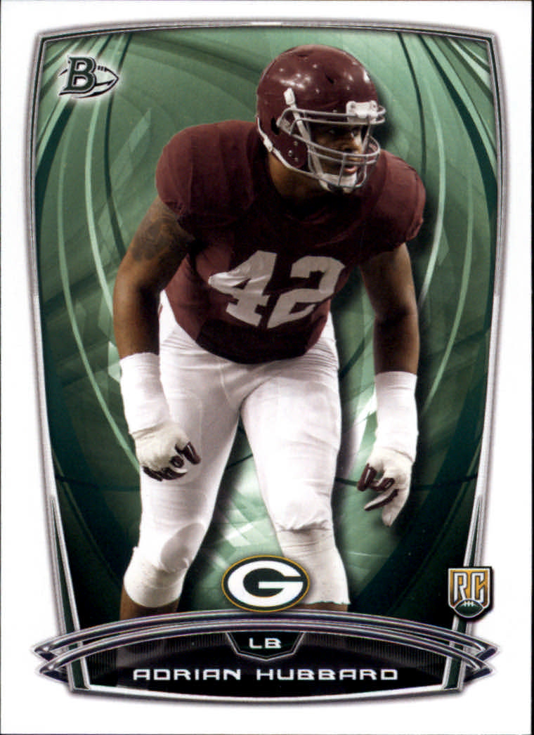 Adrian Hubbard Football Price Guide | Adrian Hubbard Trading Card Value ...