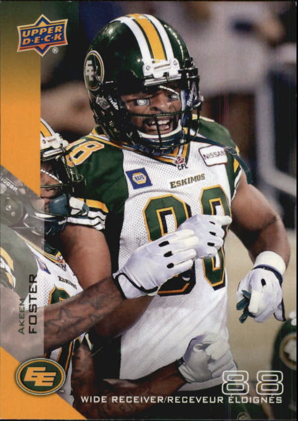 Akeem Foster Football Price Guide | Akeem Foster Trading Card Value ...