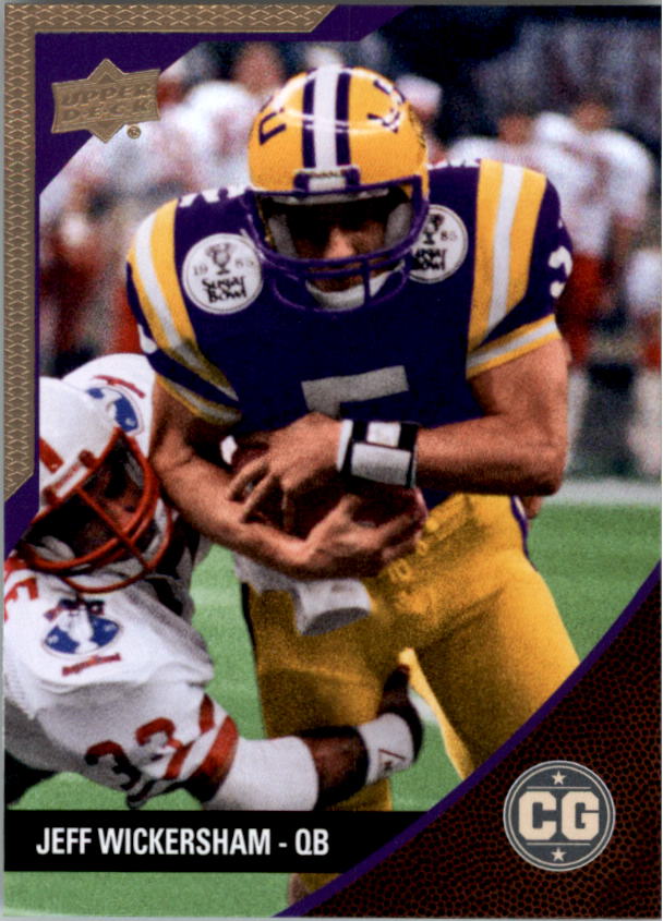 Jeff Wickersham Football Price Guide | Jeff Wickersham Trading Card ...