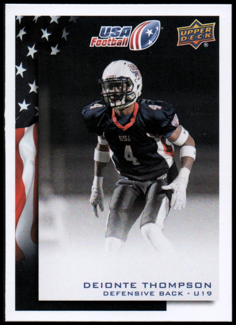 Deionte Thompson Football Price Guide | Deionte Thompson Trading Card ...